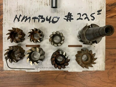 Assorted Shell Mill Cutter and 40NMTB Arbor Lot - Item 1017 | eBay