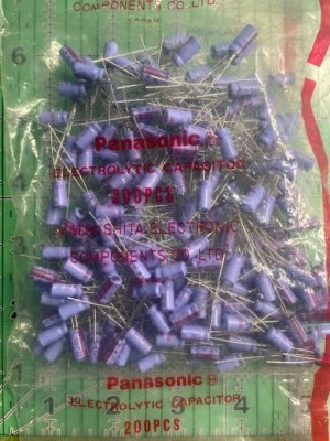 22uf 10v Radial Electrolytic Capacitor Panasonic New Bag Mini 200pcs | eBay