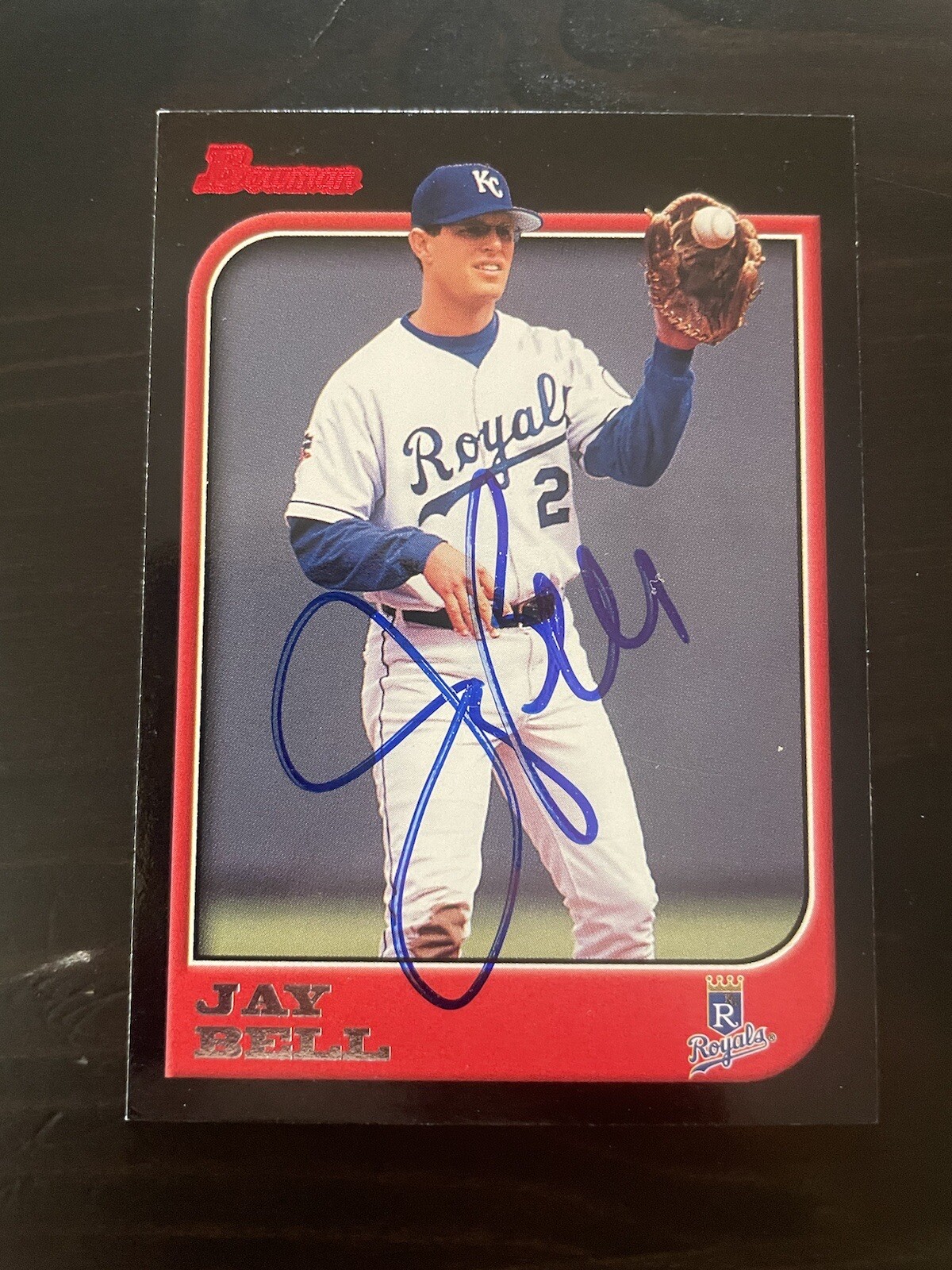 1997 Bowman #249 Jay Bell Kansas City Royals Signed Card Autographed | eBay