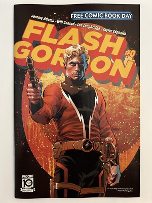 FCBD FLASH GORDON #0 2024 MAD CAVE JEREMY ADAMS WILL CONRAD UNSTAMPED ...