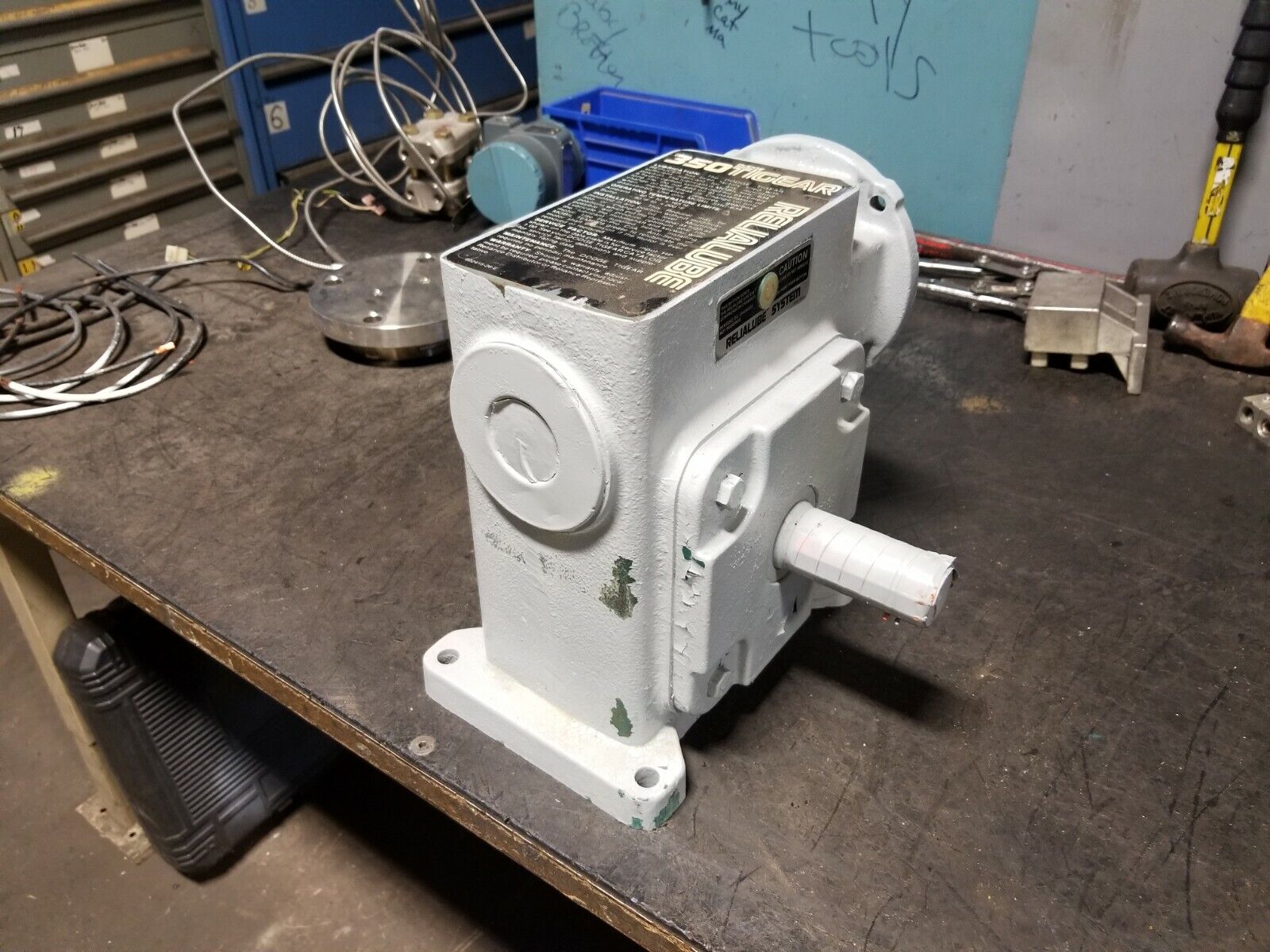 REBUILT DODGE 350 TIGEAR 5:1 RATIO GEAR REDUCER 1 1/8" BORE | eBay