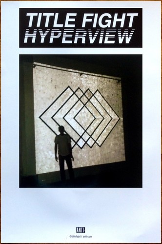 TITLE FIGHT Hyperview Ltd Ed LARGE New RARE Tour Poster +BONUS Punk ...