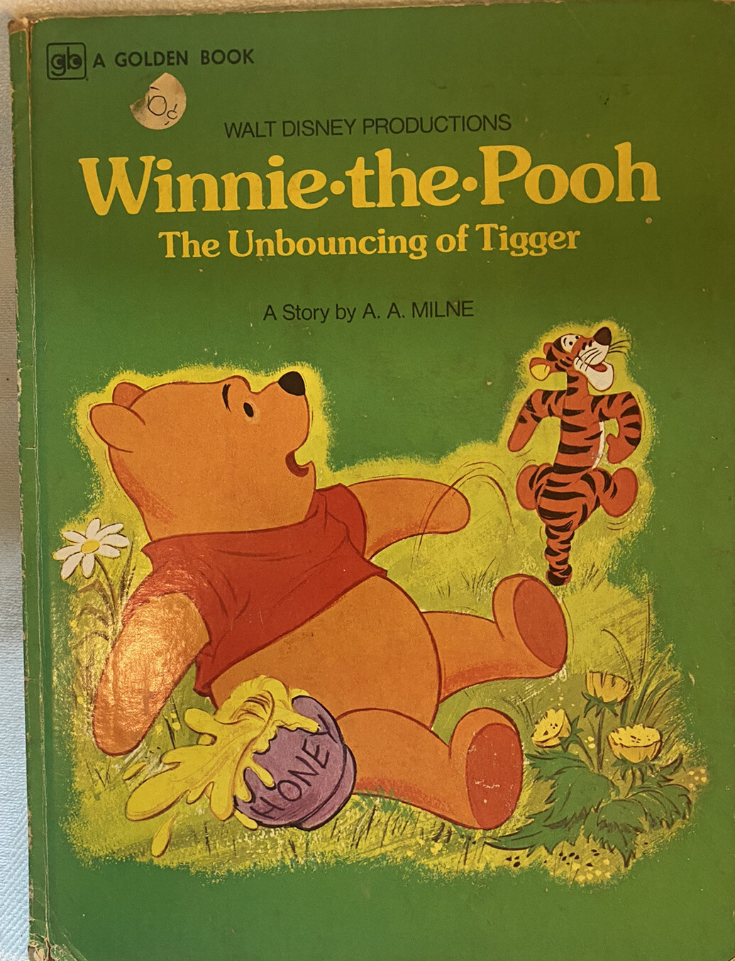 WINNIE-the-POOH THE UNBOUNCING OF TIGGER by A.A. Milne (Free Shipping ...