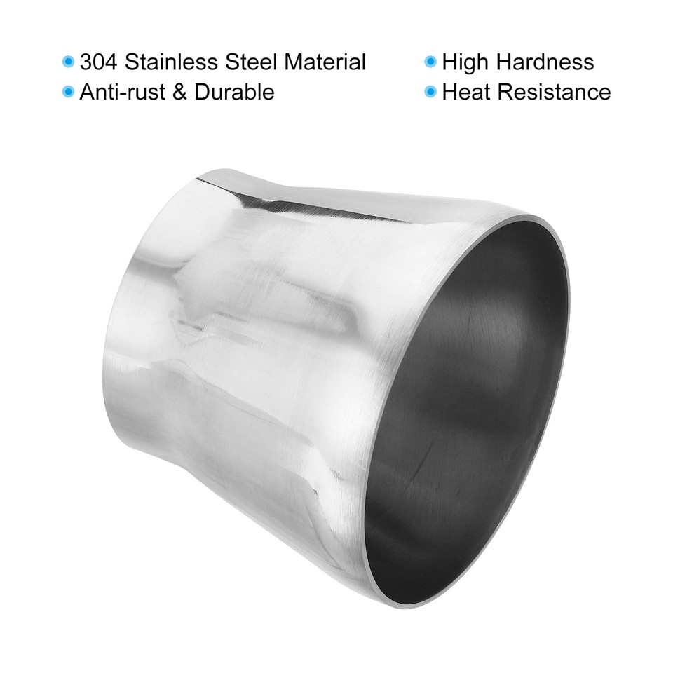 Concentric Reducer, 4" to 3" HVAC Duct Reducer and Increaser Weld Pipe ...