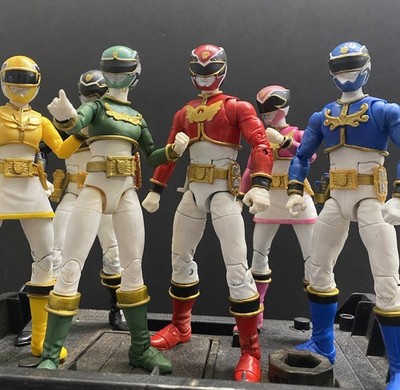 Power Rangers Megaforce Lightning Collection Custom Set (6 Figures) | eBay