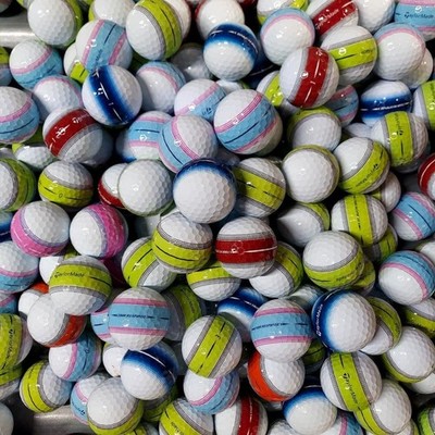 TaylorMade TOUR RESPONSE STRIPE Golf Balls - PEARL / GRADE A - Ace Golf ...