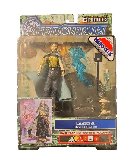 Shadowrun Heroclix Liada Street Mage Figure Series 1 - Wizkids 2003 | eBay