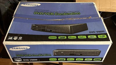 Samsung DVD-V9800 DVD/VCR Combination HDMI NEW / Open Box 999900005539 ...