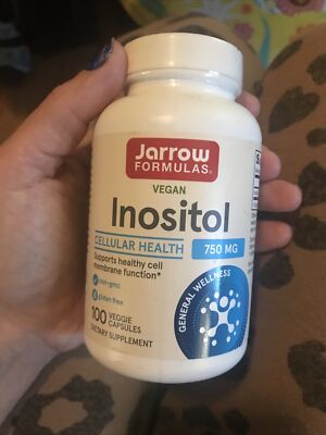Vegan Inositol 750 mg, 100 Veggie Capsules | eBay