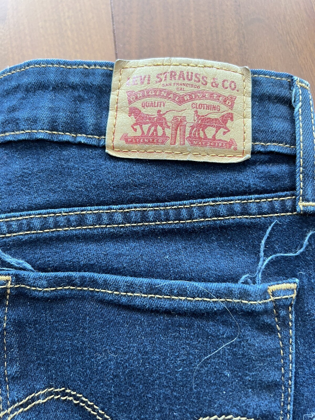 LEVI’S 712 SLIM FIT Jeans - W28 L32 - Blue - Great Condition - Women’s ...