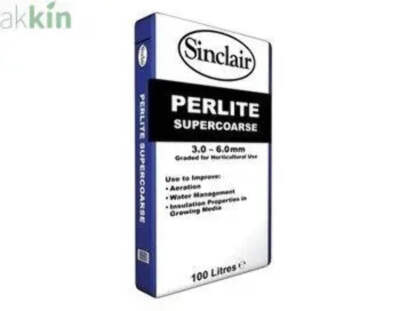 Sinclair Horticultural Supercoarse Perlite Plant Compost Additive 100 ...