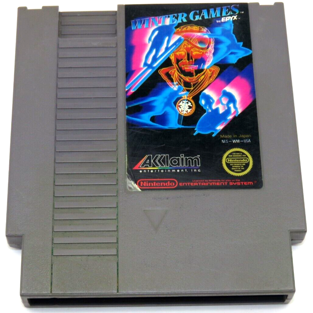 Winter Games (NES, 1987) By Acclaim (Cartridge Only) NTSC | eBay