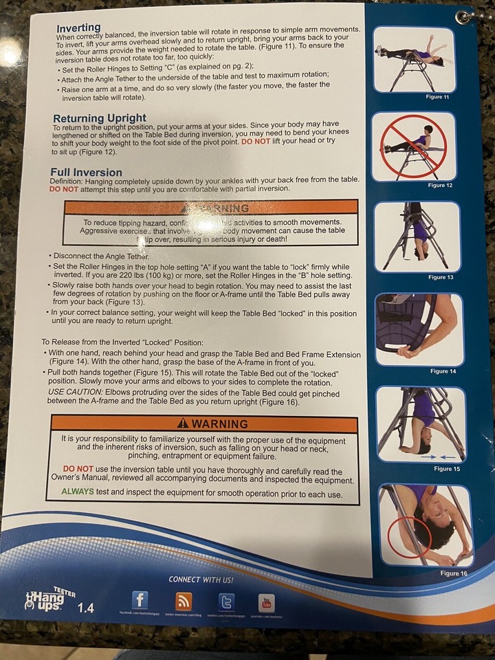 Teeter Hang Ups EP-960 Inversion Table with Back Pain Relief | eBay