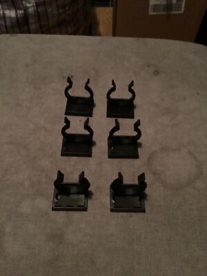 6 x Plastic Kitchen Plinth Leg Clips & Brackets Kick Board - JOB LOT ...