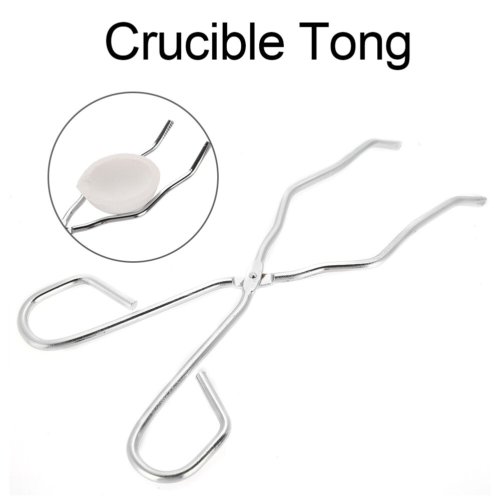 24cm Stainless Steel Crucible Tong Holder Clamp Graphite Melting ...