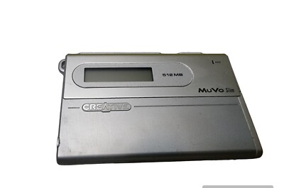 Creative MuVo Slim 512MB MP3 Media Player DAP-TD0008 Tested Works | eBay