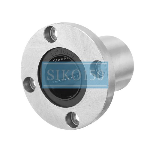 1PCS NEW LMF30UU 30mm Inner Dia Flange CNC Router Linear Motion Bearing ...
