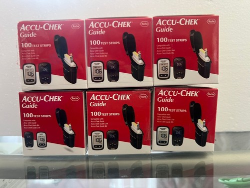 AccuChek Guide 100ct Test Strips (600 Test Strips TOTAL) - VERY CHEAP ...