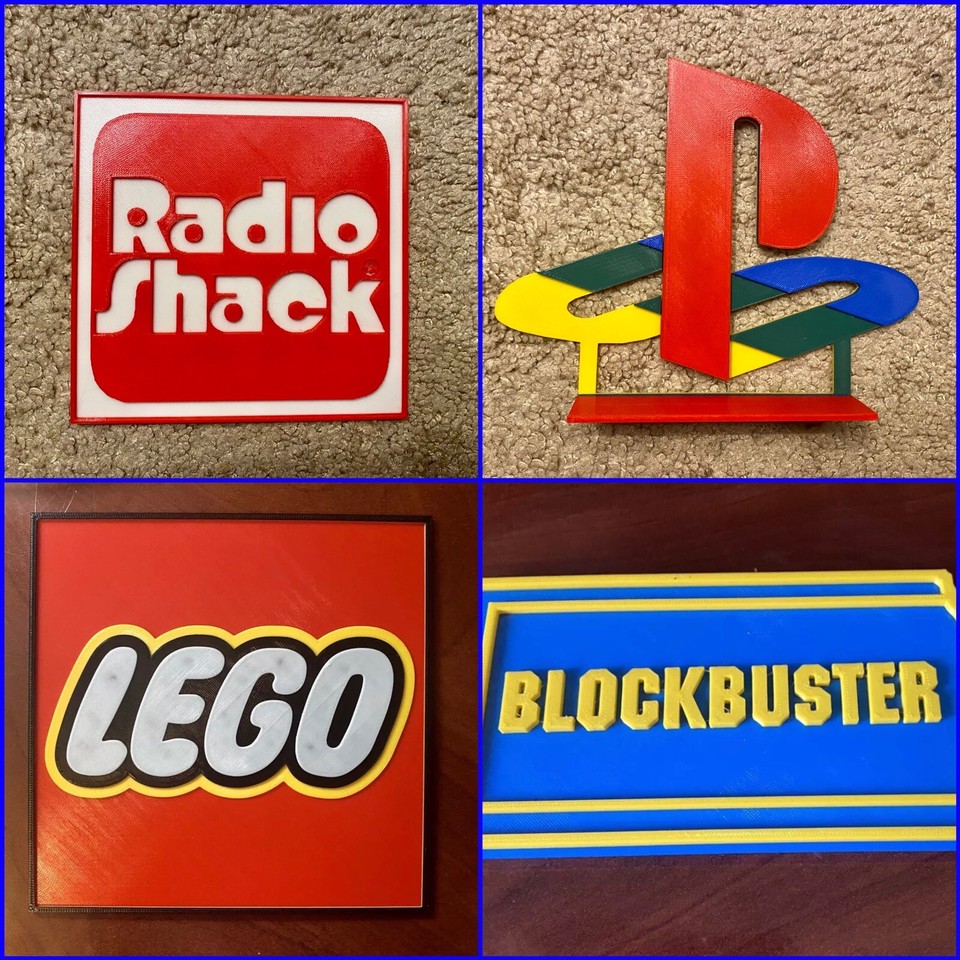 Light Up Blockbuster Video Decoration Sign Extra Large XXL 14” Wide | eBay