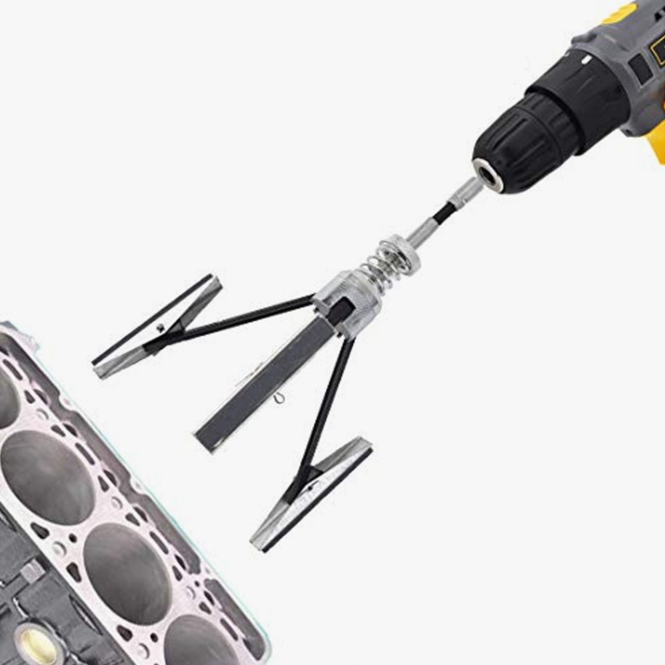 7pcs Engine Cylinder Hone Tool 3/4 To 7 Adjustable Cylinder Honing BL ...