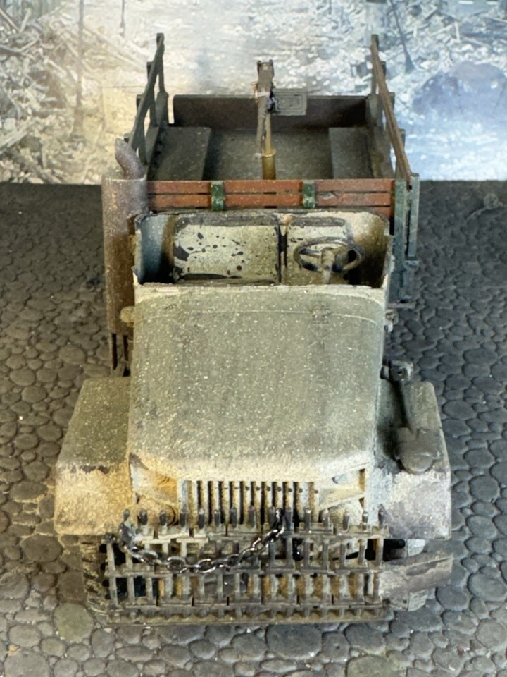 Custom USA M35 Truck Half Track Conversion BUILT-1/32 Weathered 1/35 ...