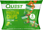 Quest Nutrition Chili Lime Tortilla Style Protein Chips, 20G Protein ...