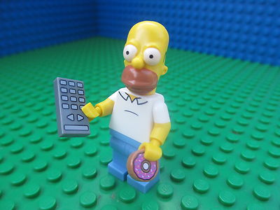 Lego 71005 The Simpsons Homer Simpson Donut Remote Control Minifigure ...