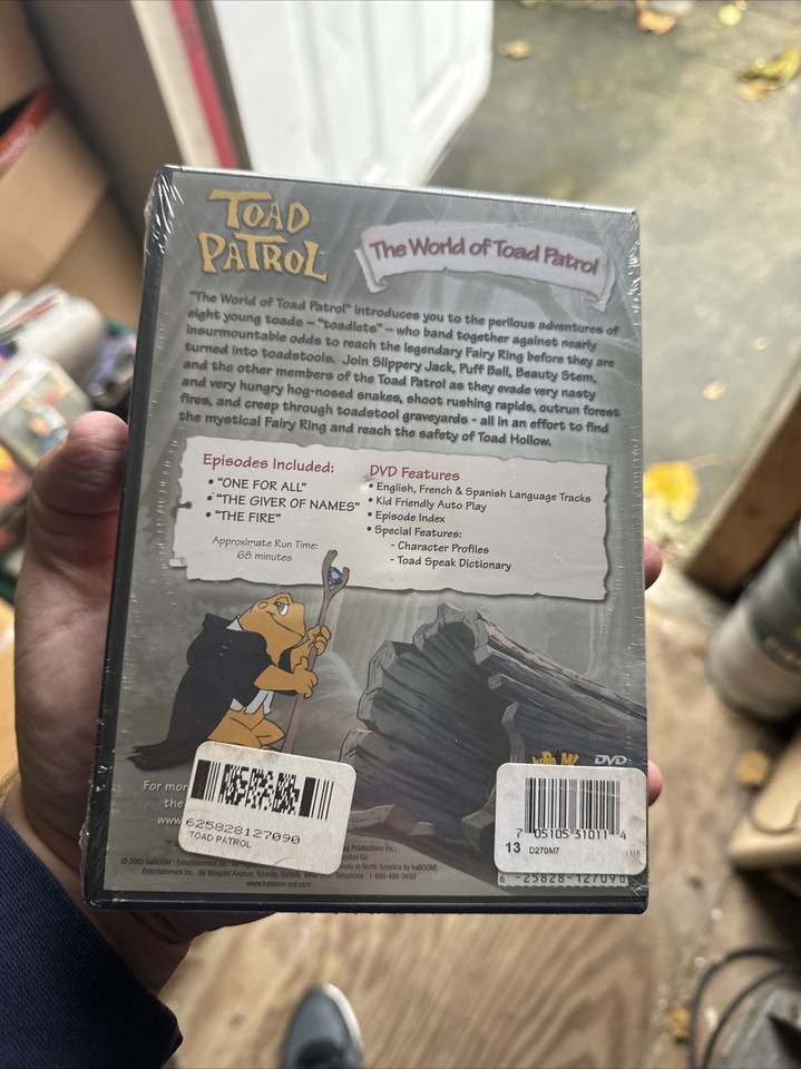 The World Of Toad Patrol (DVD, 2008) New, 3 Episodes (W) 625828127090| eBay