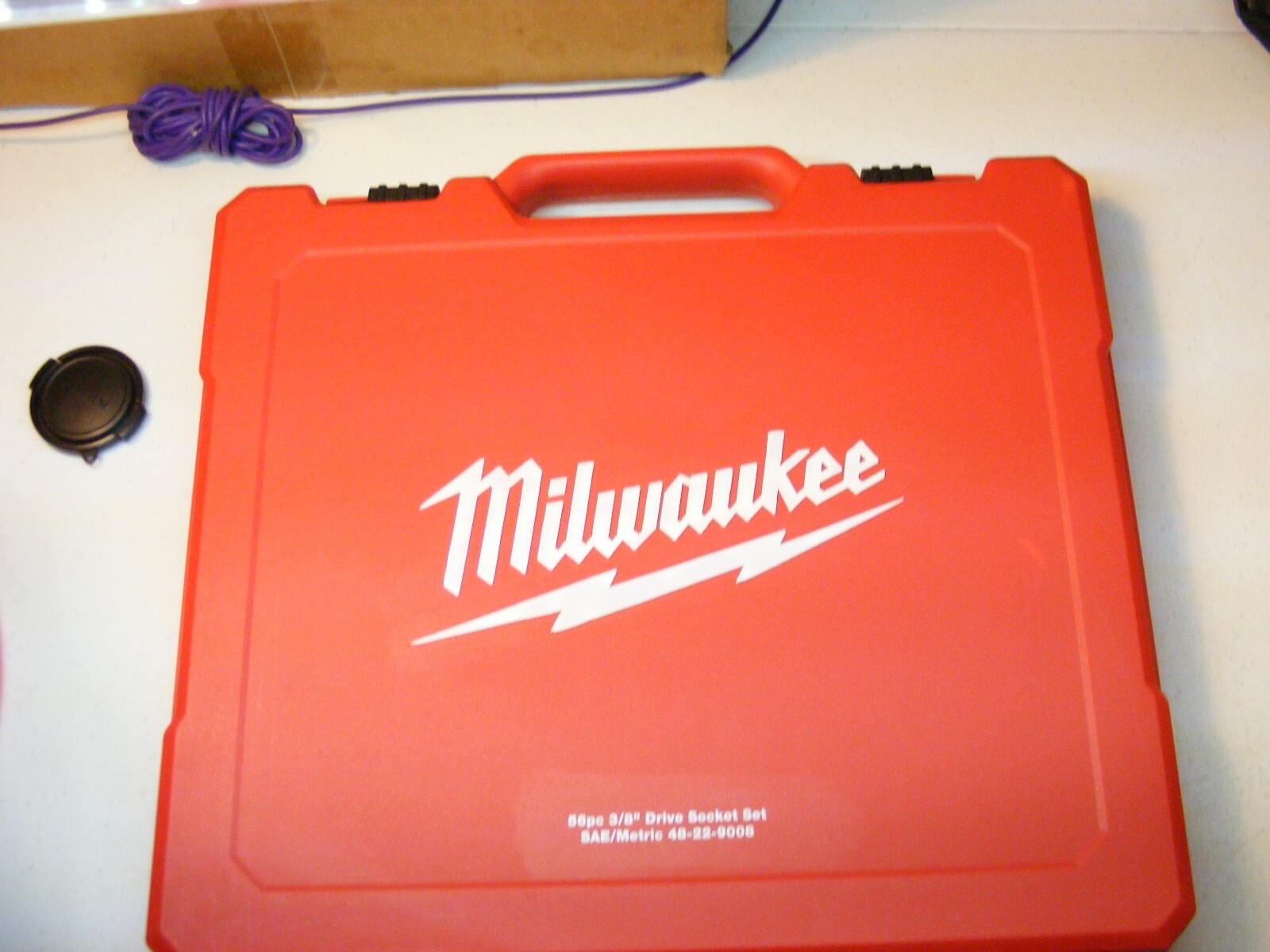 NEW Milwaukee 3/8" Drive 56 Piece and 1/4 drive 50 piece socket set ...