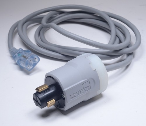 Leviton #AHPL23056N Power Lock Plug 20A 125VAC Hospital Grade w ...