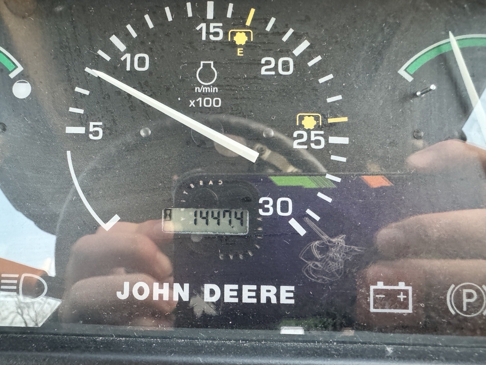 2003 John Deere 5220 Tractor Power Reverser 4x4 Loader Cab | eBay