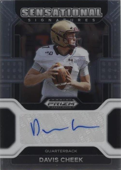 2023 Panini Chronicles Draft Picks - 2022 Prizm Draft Picks Sensational Signatures Davis Cheek # ...