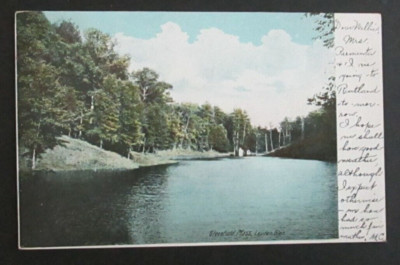Leyden Glen Greenfield MA Posted UDB Postcard | eBay
