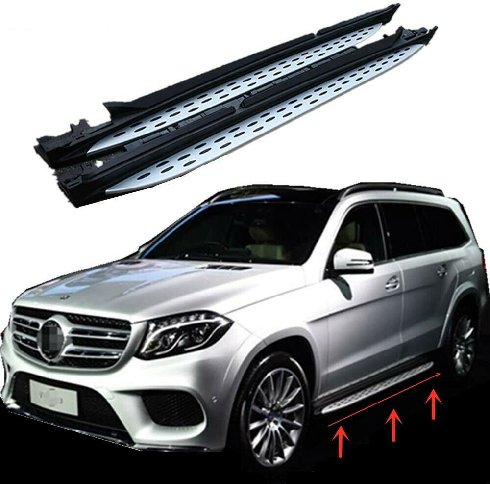Door Side Step Fits for Mercedes Benz GLS X166 2013-2019 Running Board ...