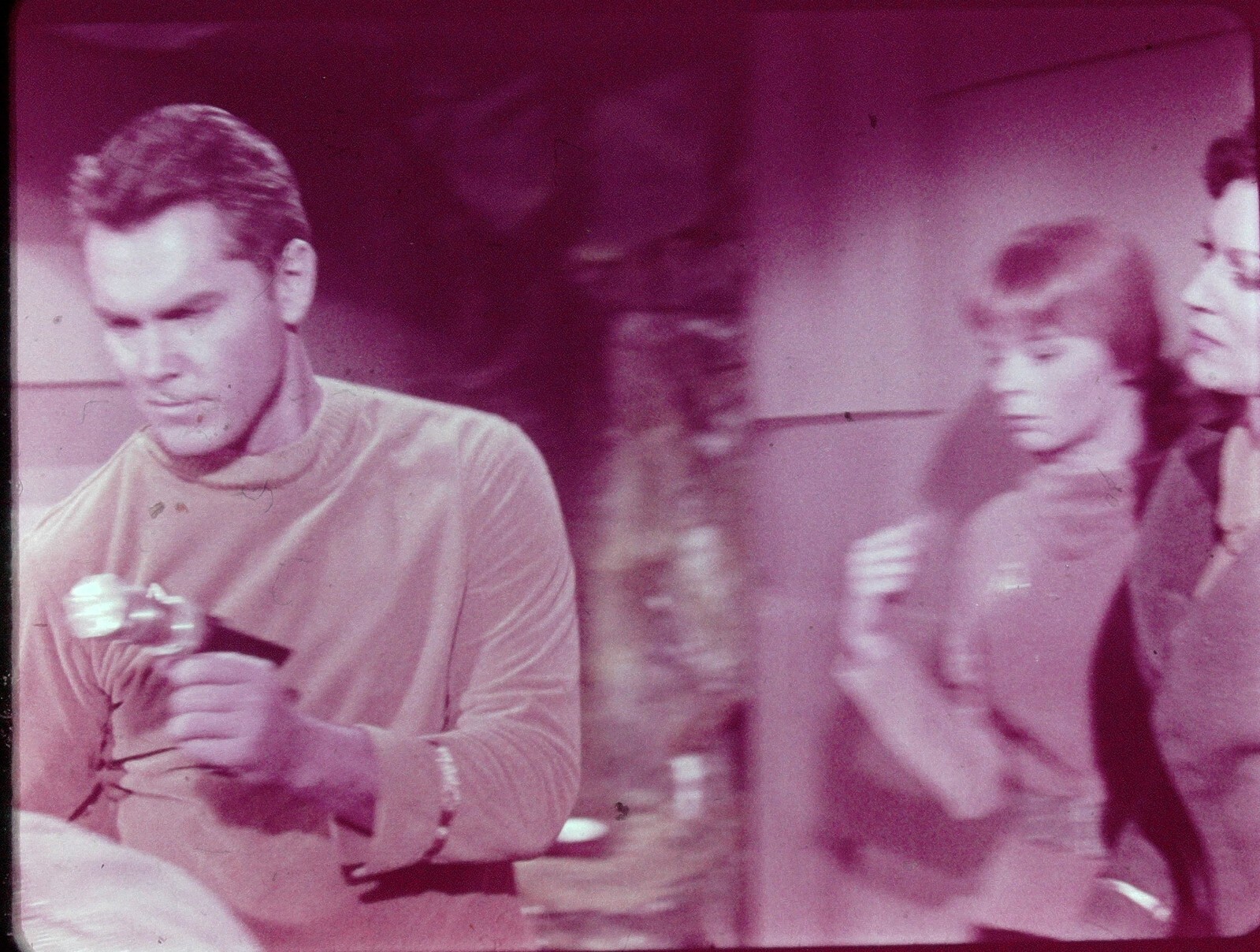 Star Trek TOS 35mm Film Clip Slide The Cage Captain Pike Number One ...