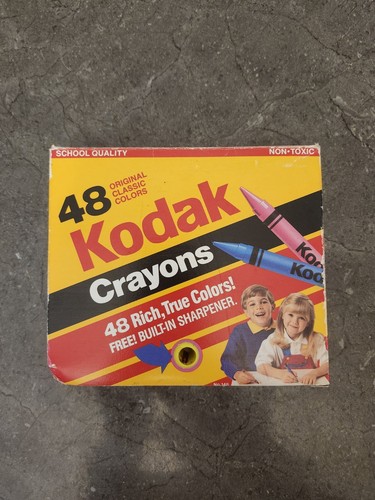 Rare Vintage Kodak Crayons - Crayon Prop 48 Crayons | eBay