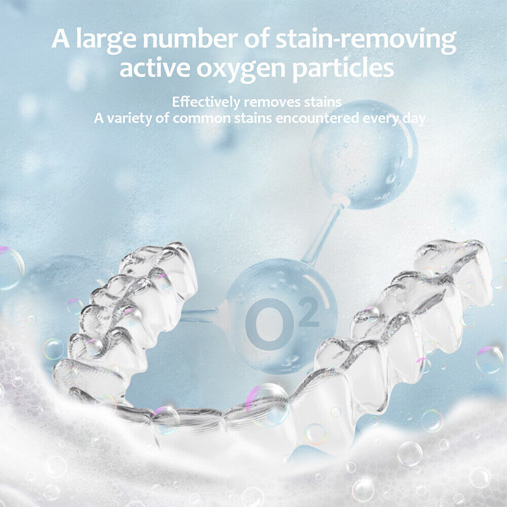 60ML Denture Invisalign Retainer Braces Foam Cleaner Stain Remover ...