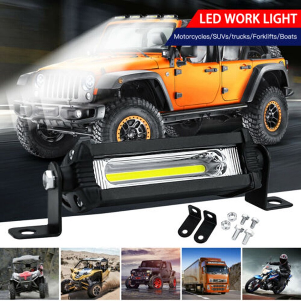 LED Car Truck Work Light SUV ATV Offroad Auto Flood Driving Fog Lamp ...