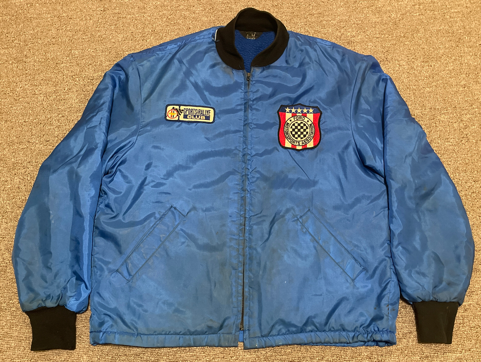 Vintage 70s Large Ford Racing Motorsports Rallye Mustang Cobra Shelby ...