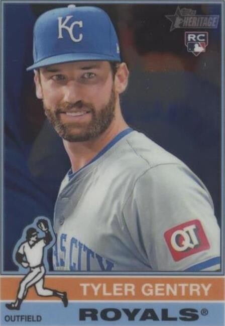 2025 Topps Heritage - Tyler Gentry #109 Chrome (RC) for sale online ...