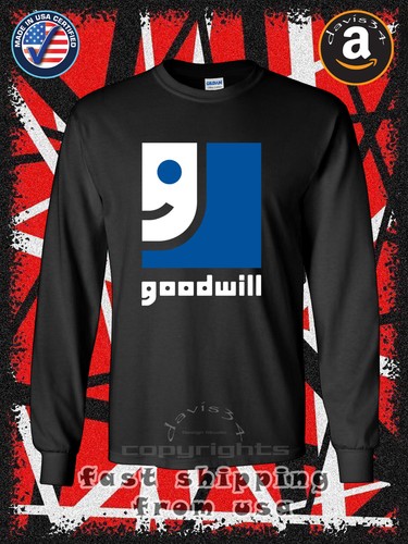 New Goodwill Industries Logo Men's Long Sleeve T-Shirt American Davis34 ...