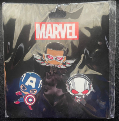 NYCC 2016 Marvel Pins Team Cap Captain America Ant-Man Falcon | eBay