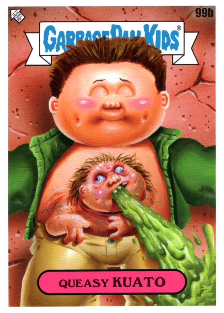2023 GARBAGE PAIL KIDS GPK INTERGOOLACTIC MAYHEM BASE QUEASY KUATO 99b ...