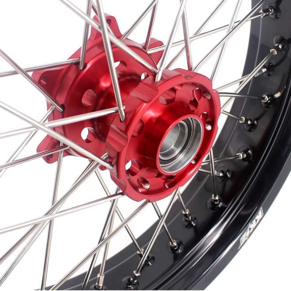 KKE 17'' Supermoto Wheels for Beta RR 125 250 300 2013-2022 Motard Red ...