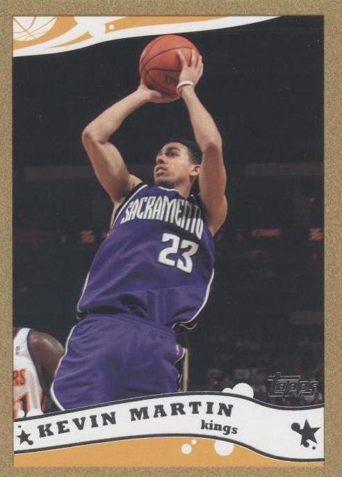 2005-06 Topps - Kevin Martin #163 Gold /99 for sale online | eBay
