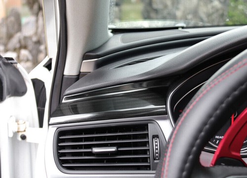 For Audi A6 A7 S6 S7 2012-2018 Black Titanium Center Console Dash Strip ...