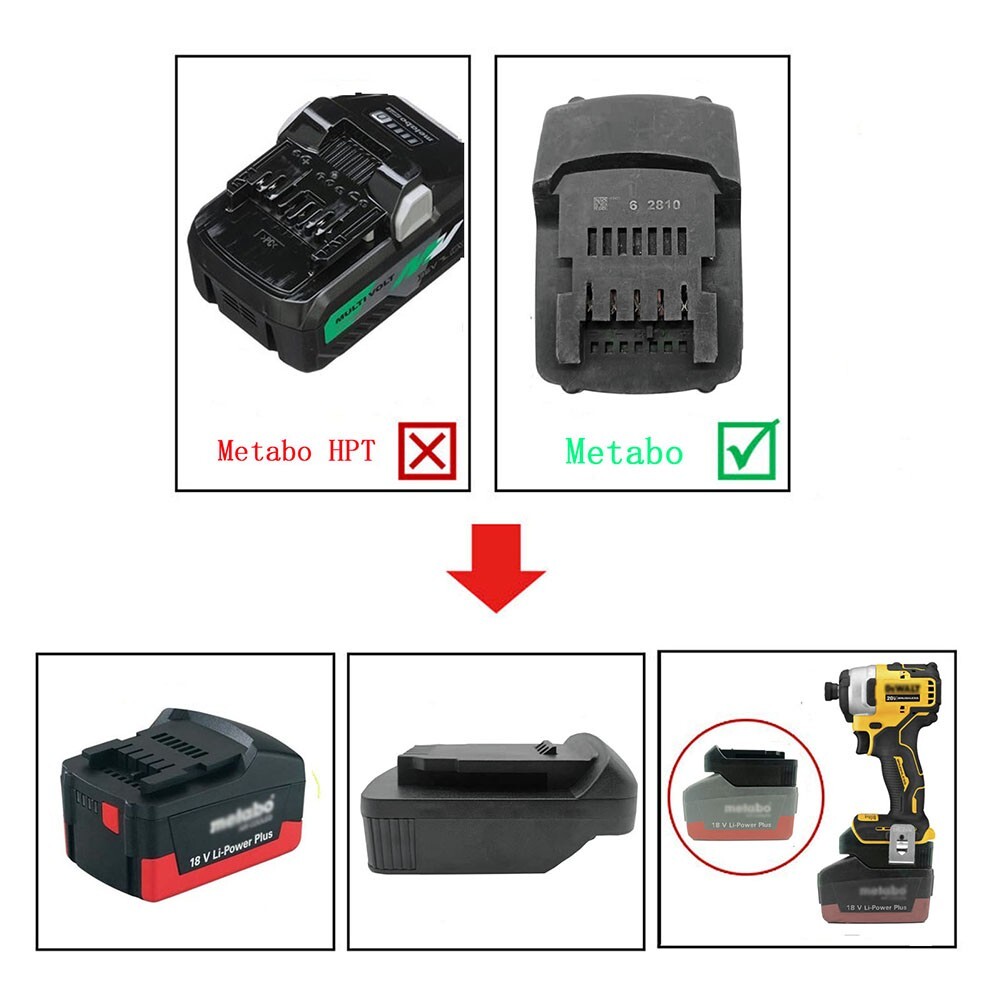 Universal Battery Adapter Accessories Battery Convert Power Tools | eBay UK