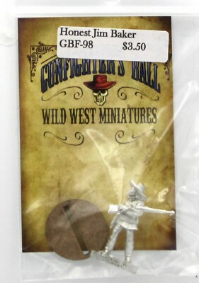 Knuckleduster GBF-98 Honest Jim Baker (Gunfighter's Ball) Old West ...
