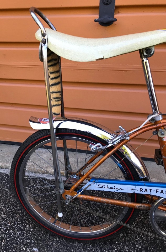 1967 Schwinn Fastback Stingray Rat Bike Fat & Skinny Tires 3 Speed w ...