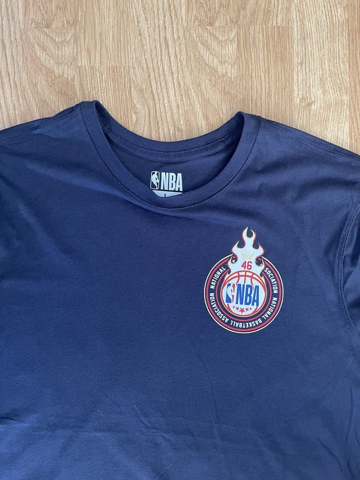 NBA Men’s Basketball Logo Shirt Black Size L | eBay